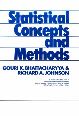 Statistical Concepts and Methods used book by Richard A. Johnson: 9780471072041