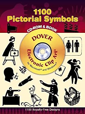 1100 Pictorial Symbols book by Rudolf Modley: 9780486998268