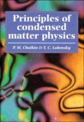 Principles of Condensed Matter Physics book by T. C. Lubensky ...