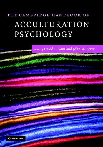 The Cambridge Handbook of Acculturation Psychology used book by David L ...