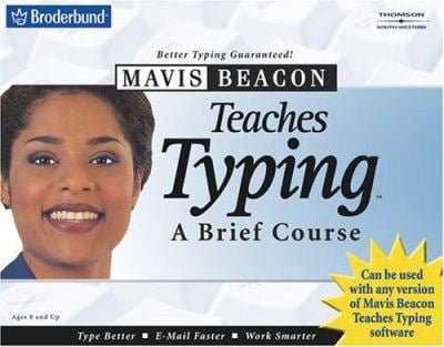 Mavis Beacon Teaches Typing, a Brief Course copy by Lawrence W ...