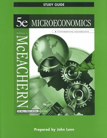Contemporary Introduction to Microeconomics used book by McEachern ...