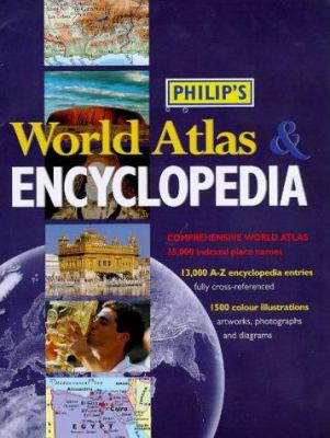 Philip's World Atlas and Encyclopedia used book by Steve Luck ...