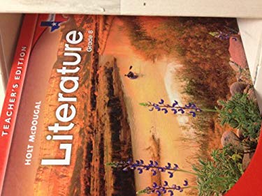 Texas Teacher Edition Holt McDougal Literature Grade 8 used copy ...