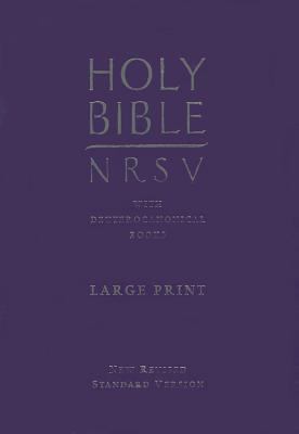 Large Print Bible-NRSV book by American Bible Society: 9780564094448