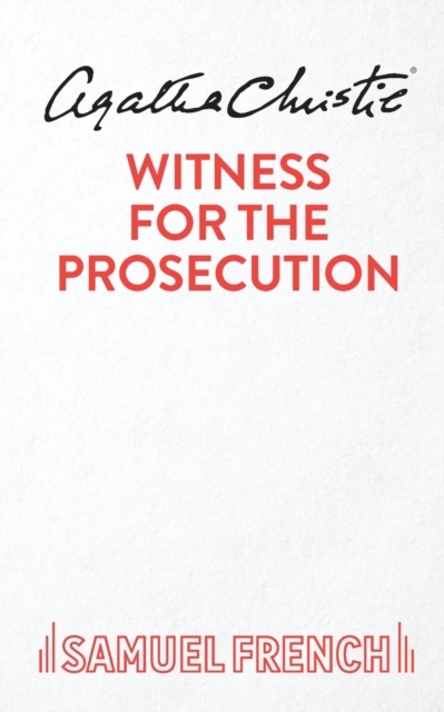 The Witness for the Prosecution book by Agatha Christie: 9780573015007