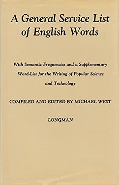 General Service List of English Words used copy by M. West: 9780582525269