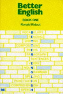 Better English book by Ronald Ridout: 9780602202392