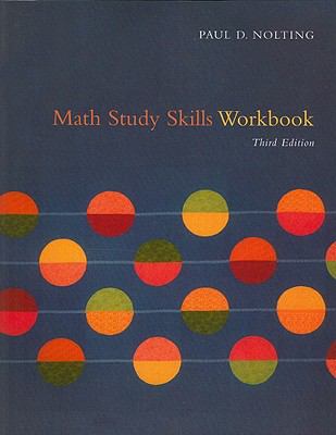 Math Study Skills Workbook used book by Paul D. Nolting: 9780618837465