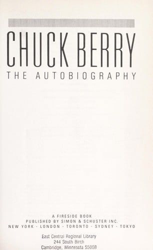 Chuck Berry : The Autobiography used book by Chuck Berry: 9780671671594