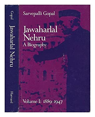 Jawaharlal Nehru Vol. 1 : A Biography, 1889-1947 used book by ...