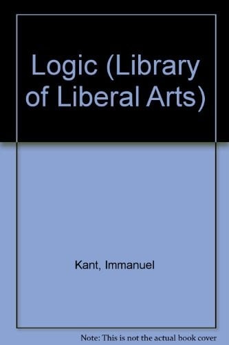 Logic used book by Immanuel Kant: 9780672514340