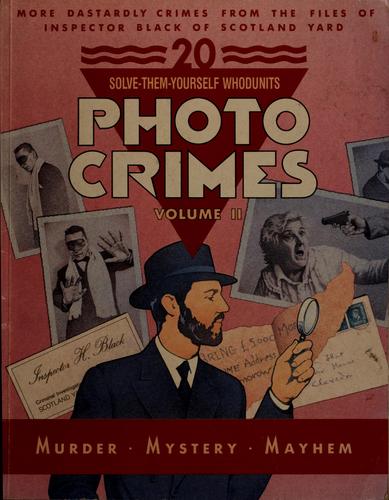 Scotland Yard Photo Crimes from the Files of Inspector Black used book ...
