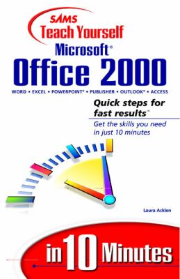 Microsoft Office 2000 book by Laura Acklen: 9780672314315