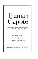 Truman Capote used book by Marie Rudisill, James C. Simmons: 9780688015909