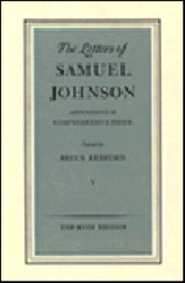 The Letters of Samuel Johnson, Volume V : Appendices and Comprehensive ...