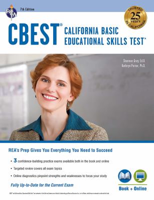 CBEST (California Basic Educational Skills Test) used book by Research ...