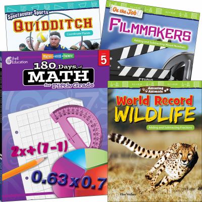 Learn-At-Home: Explore Math Bundle Grade 5: 4-Book Set book: 9780743973939