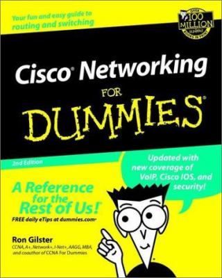 Cisco Networking for Dummies used book by Ron Gilster: 9780764516689