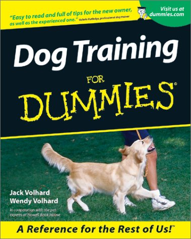 Dog Training for Dummies® used book by Jack Volhard, Wendy Volhard