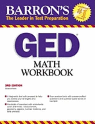 GED Math Workbook used book by Johanna Holm: 9780764142062