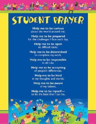 Student Prayer Large Poster book: 9780764707551