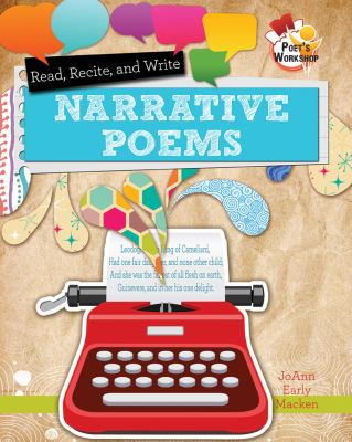 Read, Recite, and Write Narrative Poems used book by JoAnn Early Macken ...