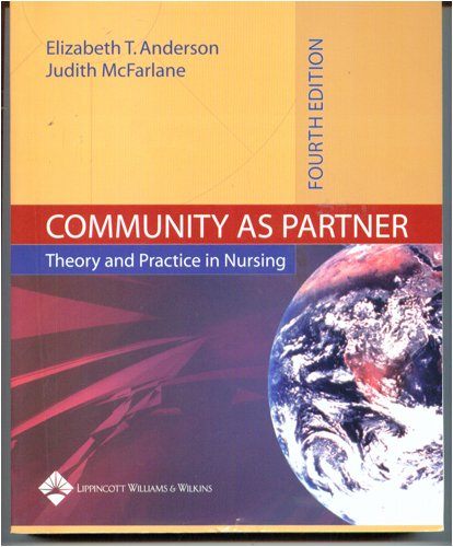 Community As Partner : Theory and Practice in Nursing book by Judith M ...