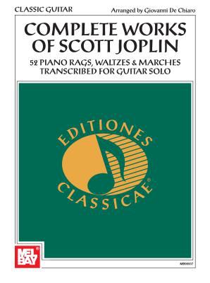 Complete Works of Scott Joplin for Guitar used book by Giovanni De Chiaro: 9780786632794