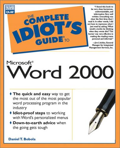 Microsoft Word 2000 book by Dan Bobola: 9780789718600