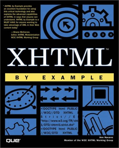 XHTML by Example used book by Ann Navarro: 9780789723857