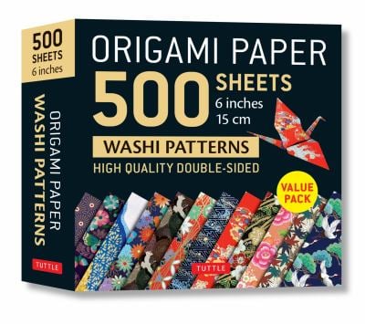 Origami Paper 500 Sheets Japanese Washi Patterns 6 (15 Cm) : Double ...