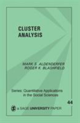 Cluster Analysis used book by Mark S. Aldenderfer, Roger K. (Knoll ...