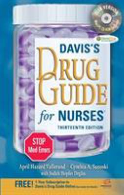 Davis's Drug Guide for Nurses + Resource Kit CD-ROM used book by April ...