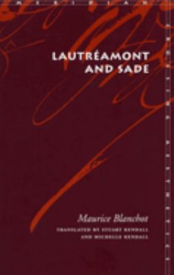 Lautréamont and Sade used book by Maurice Blanchot: 9780804750356