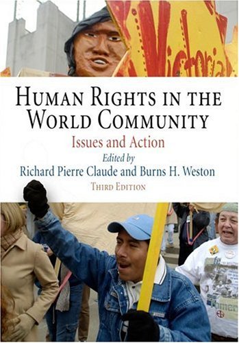 Human Rights in the World Community : Issues and Action used book by ...