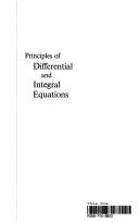 Principles of Differential and Integral Equations book by Constantin Corduneanu: 9780828402958