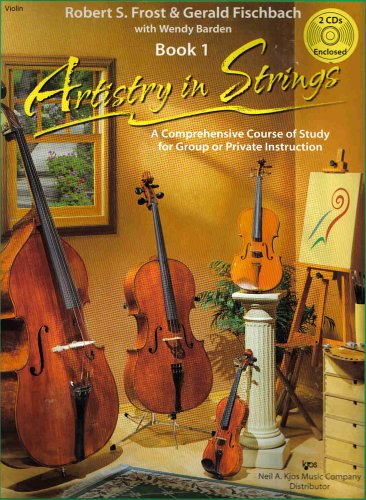 KJOS Artistry In Strings Book 1/CD Violin used copy by Gerald Fischbach ...