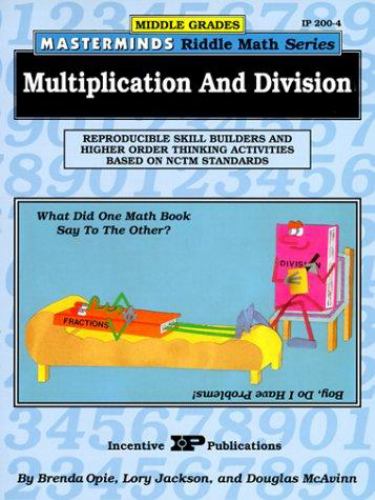 Masterminds Multiplication and Division : Reproducible Skill Builders ...