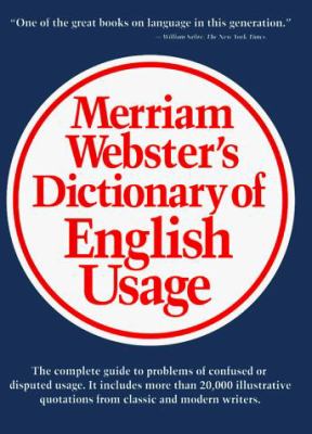 Merriam-Webster's Dictionary of English Usage book by Inc. Merriam ...