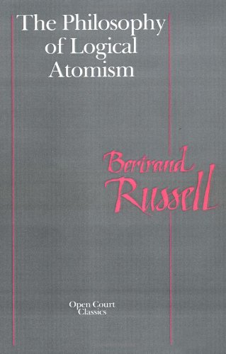 The Philosophy of Logical Atomism used book by Immanuel Kant: 9780875484433