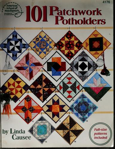 101 Patchwork Potholders used book by Linda Causee, DRG Publishing ...