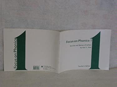 Focus on Phonics-1: Sounds and Names of Letters/Teacher's Edition used ...