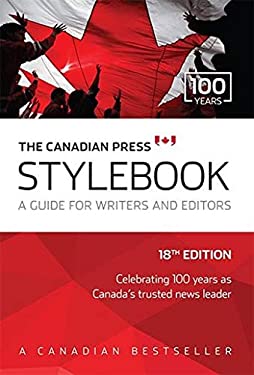 THE CANADIAN PRESS STYLEBOOK: A GUIDE FOR WRITERS AND EDITORS used copy ...