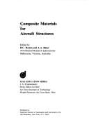 Composite Materials for Aircraft Structures book by Brian C. Hoskin ...