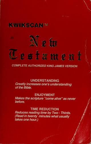 New Testament used copy: 9780941485012