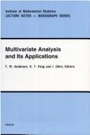 Multivariate Analysis and Its Applications book by Theodore W. Anderson ...
