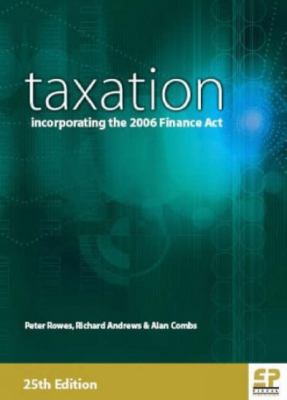 Taxation book by Peter Rowes: 9780954504885