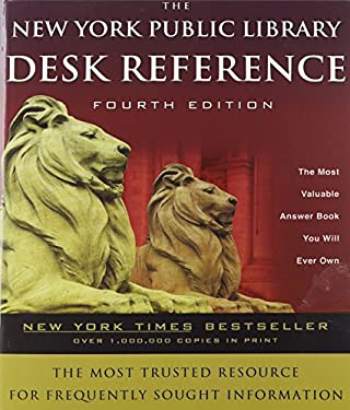 The New York Public Library Desk Reference used copy by None Stated ...