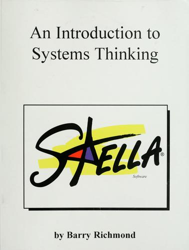 An Introduction to Systems Thinking - STELLA used book by ISEE Systems ...